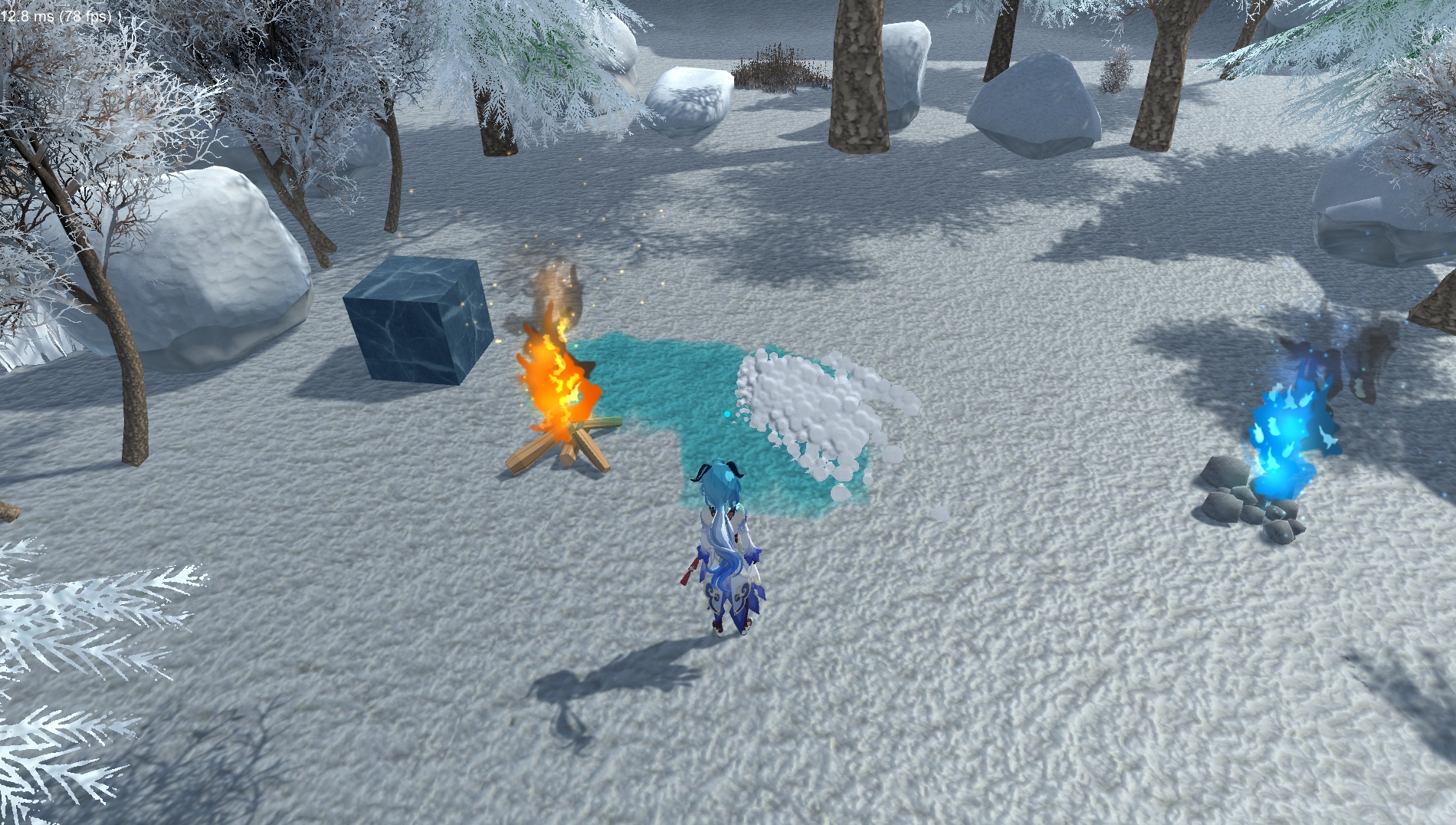 GitHub - jsong480/Snow-Simulation: Physical-based real-time snow simulation